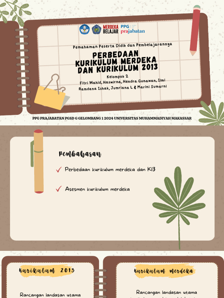Pebedaan Kurikulum Merdeka Dan K13 | PDF