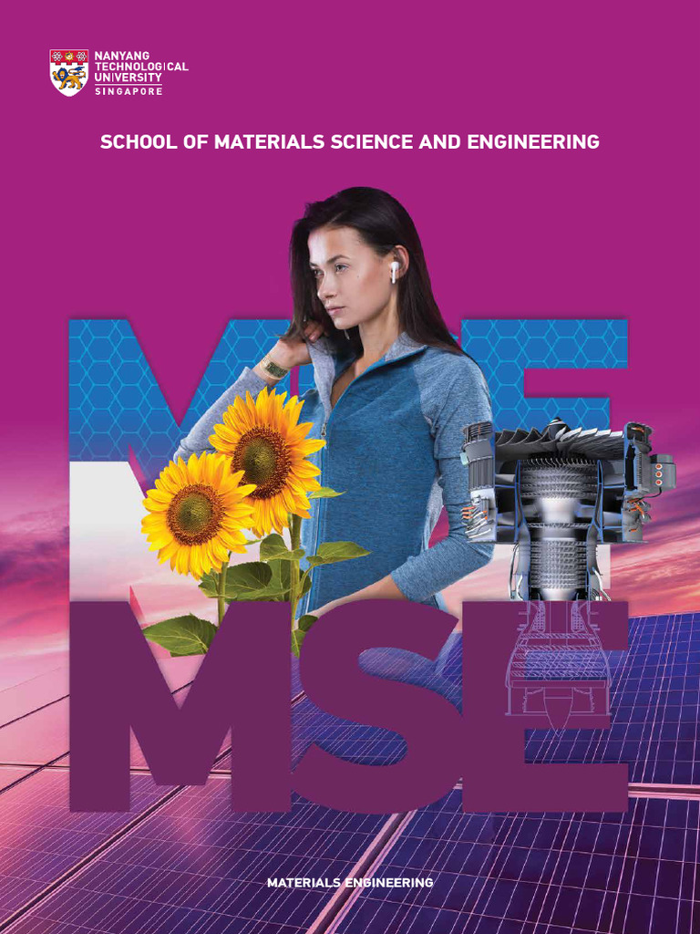 Ntu Mse Ug Brochure | Download Free PDF | Materials Science | Physical ...