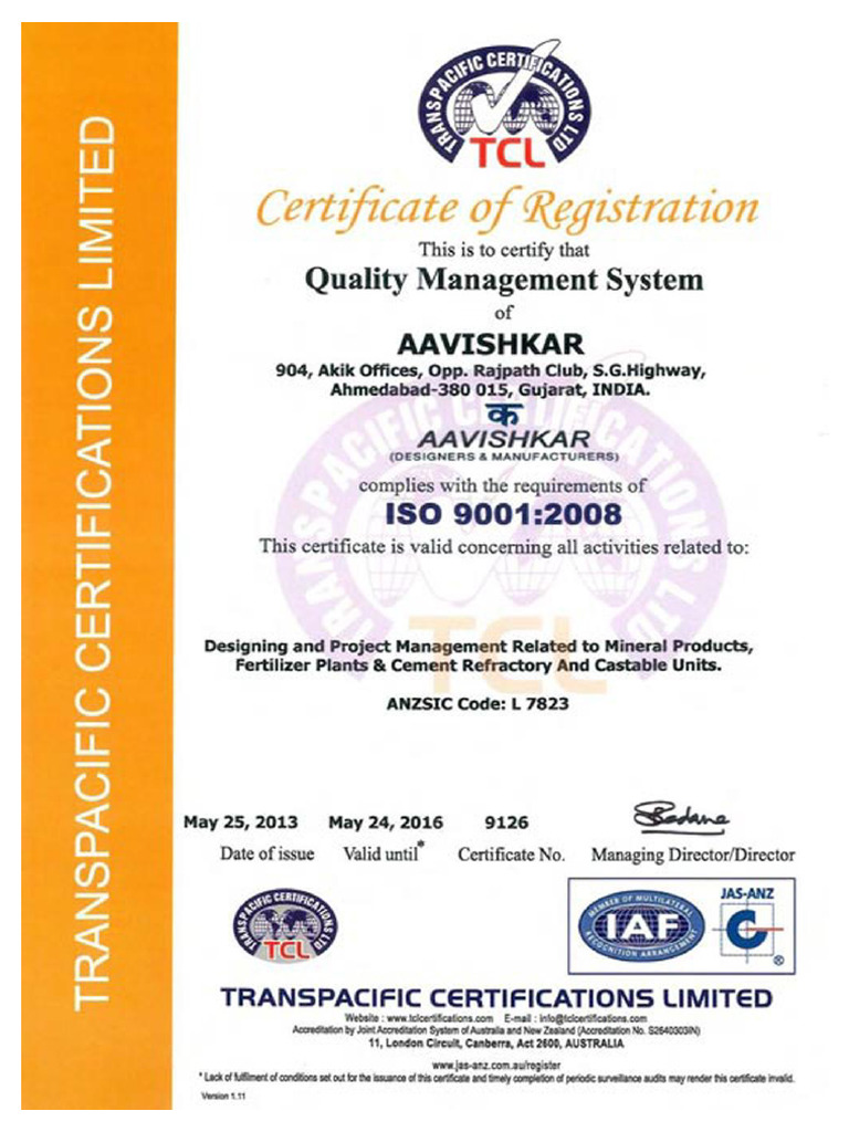 Certifications | PDF