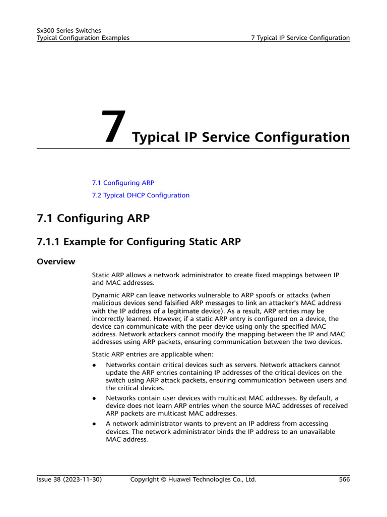 01-07 Typical IP Service Configuration | PDF | Ip Address | Computer ...