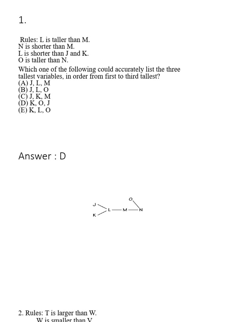 Logic and Reasoning Puzzles Explained | PDF | Earth Sciences