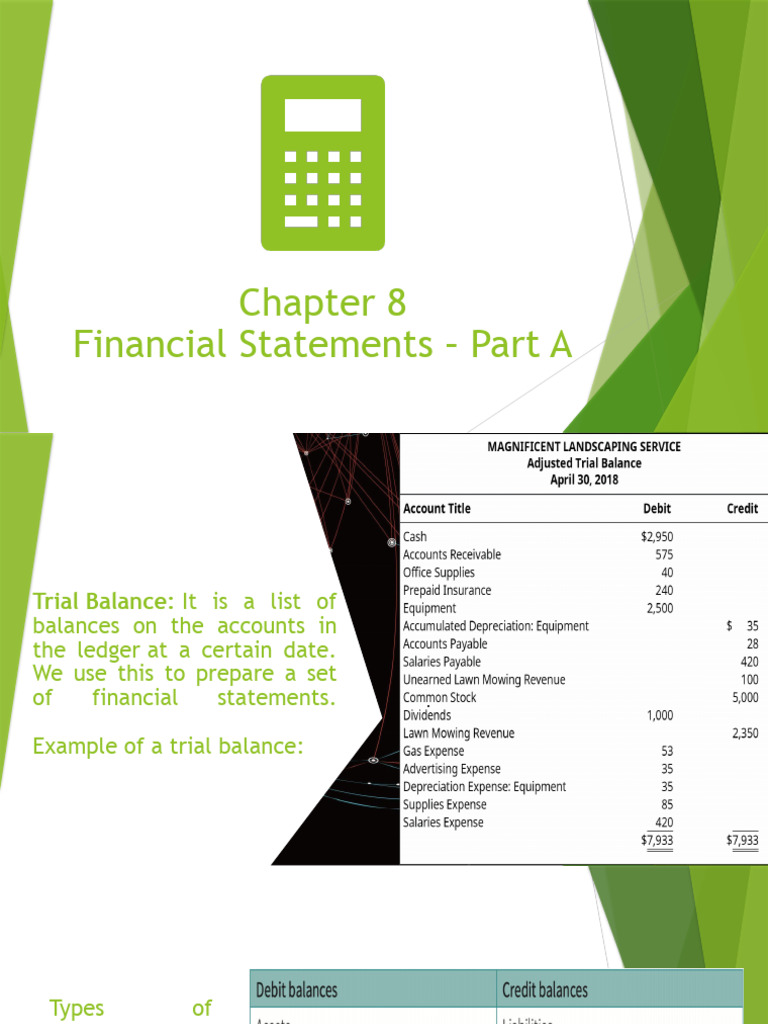 Chapter 8 | PDF | Income Statement | Expense