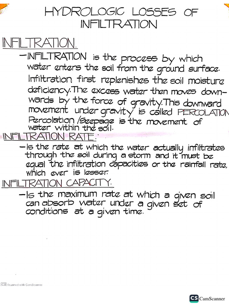 HYDROLOGY Report... Group 2 | PDF