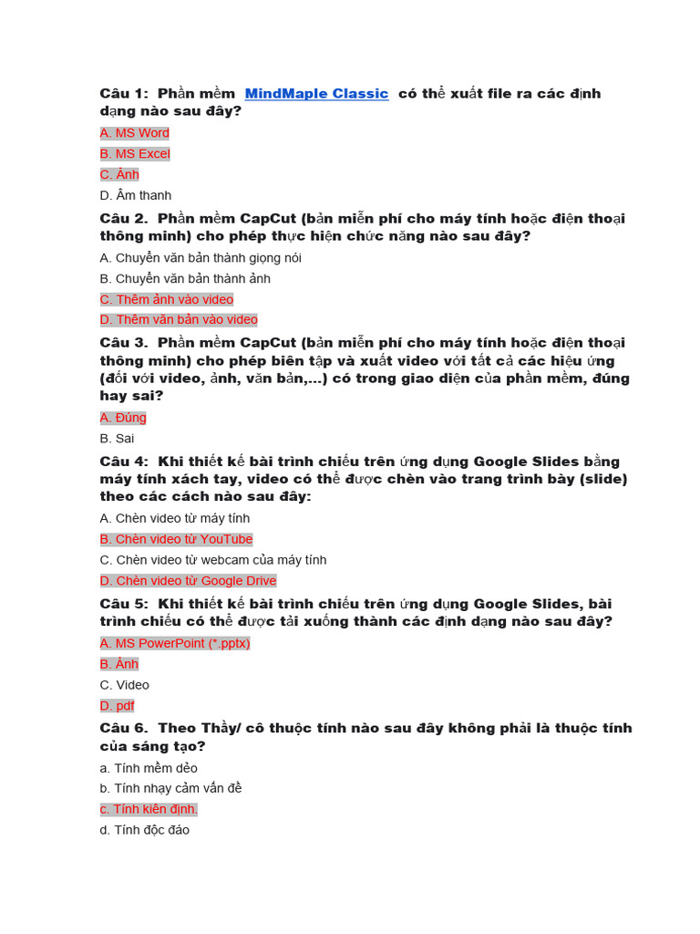 Phieu Lam Bai Tap Cuoi Khoa | PDF