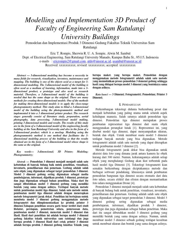 Eric Rompis Jurnal | PDF | Computing | Computer Engineering