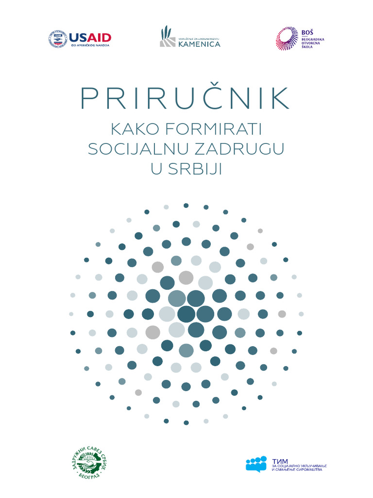 Prirucnik - Kako Formirati Socijalnu Zadrugu | PDF