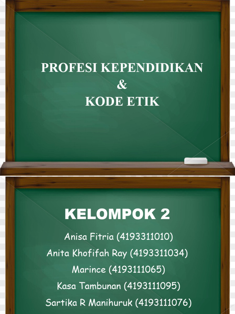Kel 2 Profesi Kependidikan PSPM e 2019 | PDF