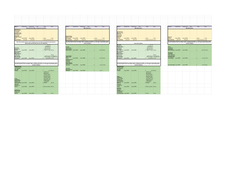 Raider - 2022 Pure Bodybuilding Program - The Program | PDF | Human ...