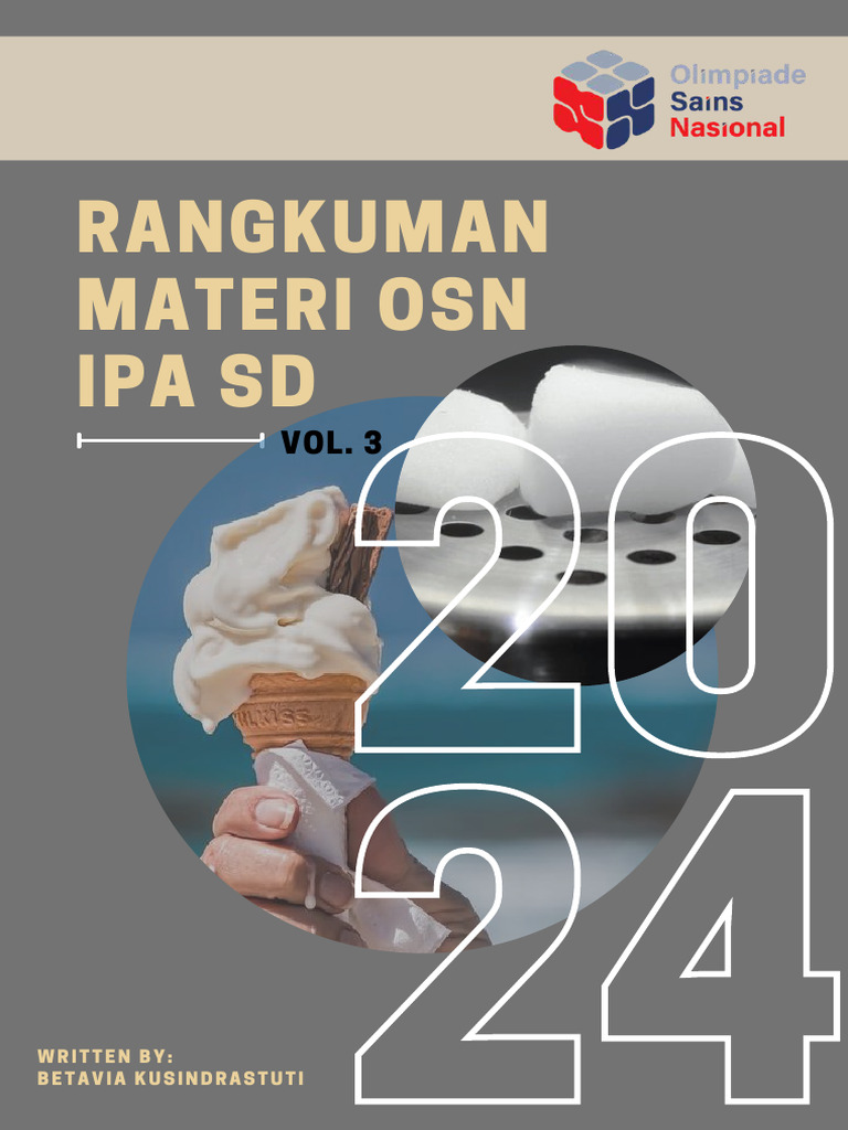 RANGKUMAN MATERI OSN IPA SD Vol 3 2024 | PDF