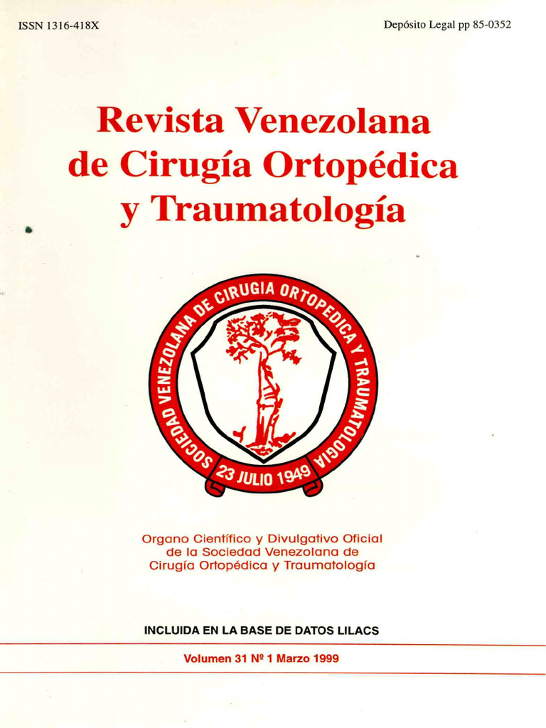 Svcot 1999 1 | PDF | Traumatologia | Publicación