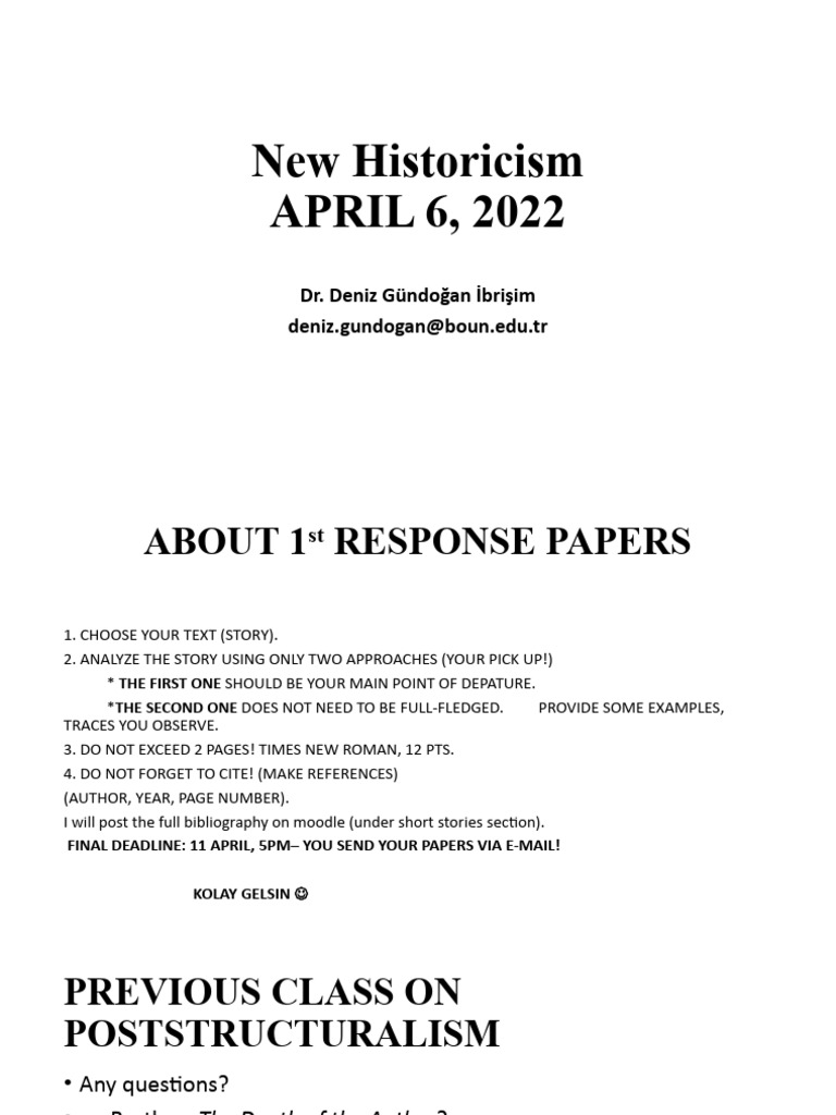 New Historicism | PDF | Michel Foucault | Discourse