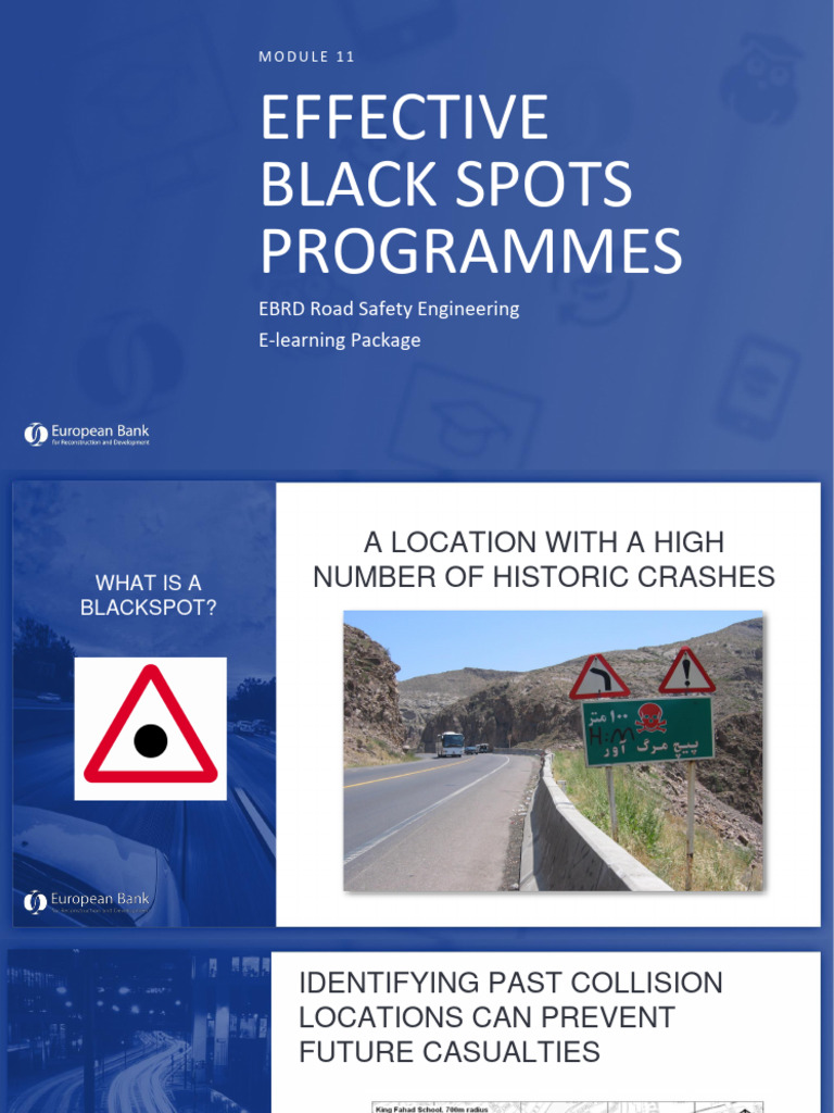 Black Spot Programmes for Road Safety | PDF | Road Traffic Safety ...