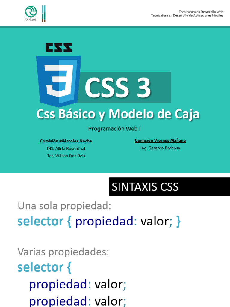 Unidad03_CSS_PPT_1 | PDF