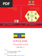 English For Ethiopia: Teacher Guide Grade 10 | PDF | Vocabulary | Schools