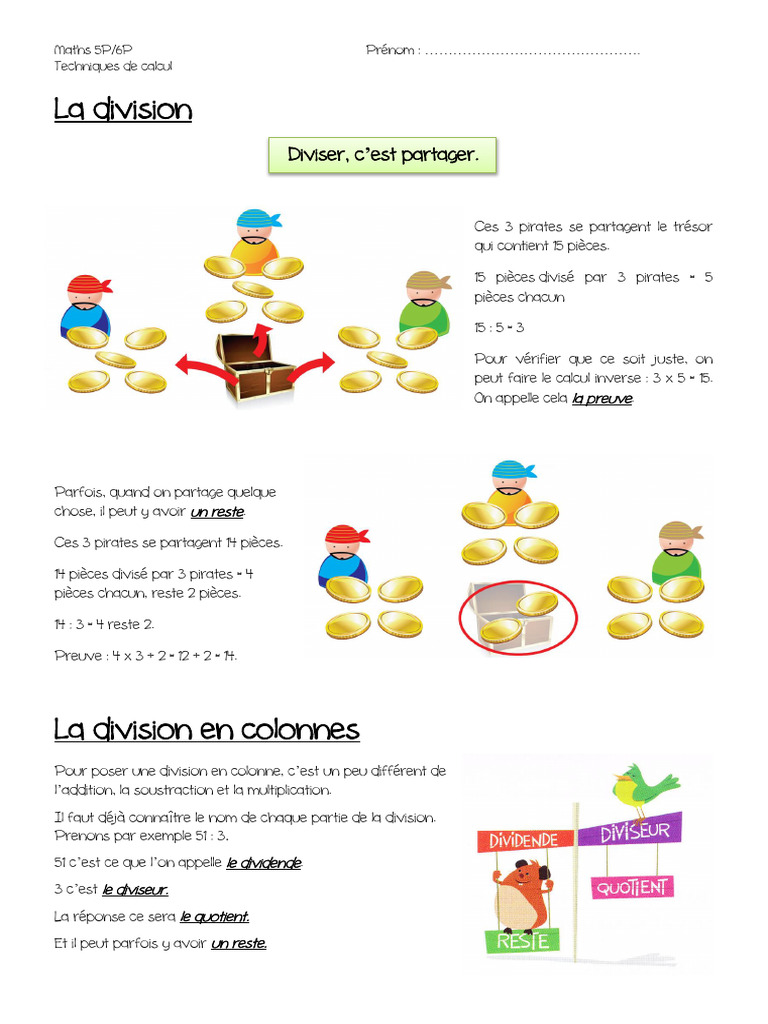 Techniques de Division Simplifiées | PDF | Division | Mathématiques
