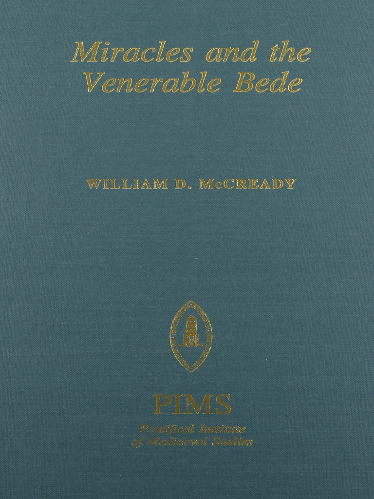 Miracles and The Venerable Bede (William D. McCready) (Z-Library) | PDF ...