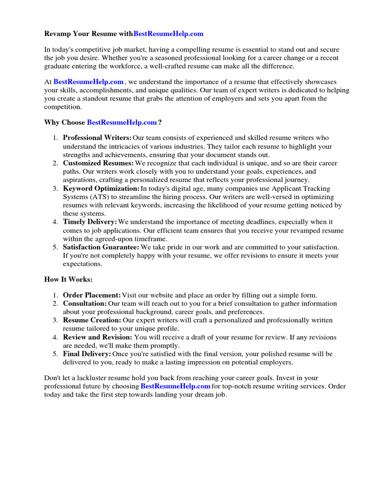 Resume for Hsc Students | PDF | Résumé