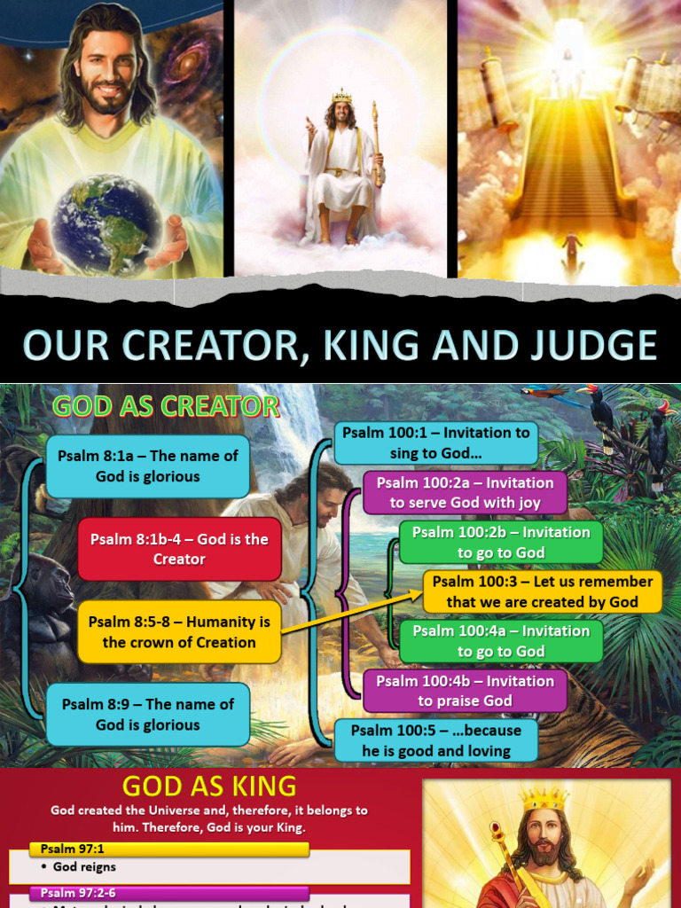 Our Creator King and Judge | PDF | God | Psalms