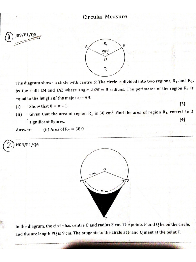 Circular Measure | PDF