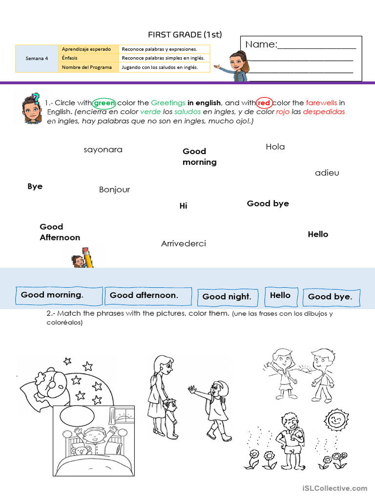 Greetings and Farewells | PDF