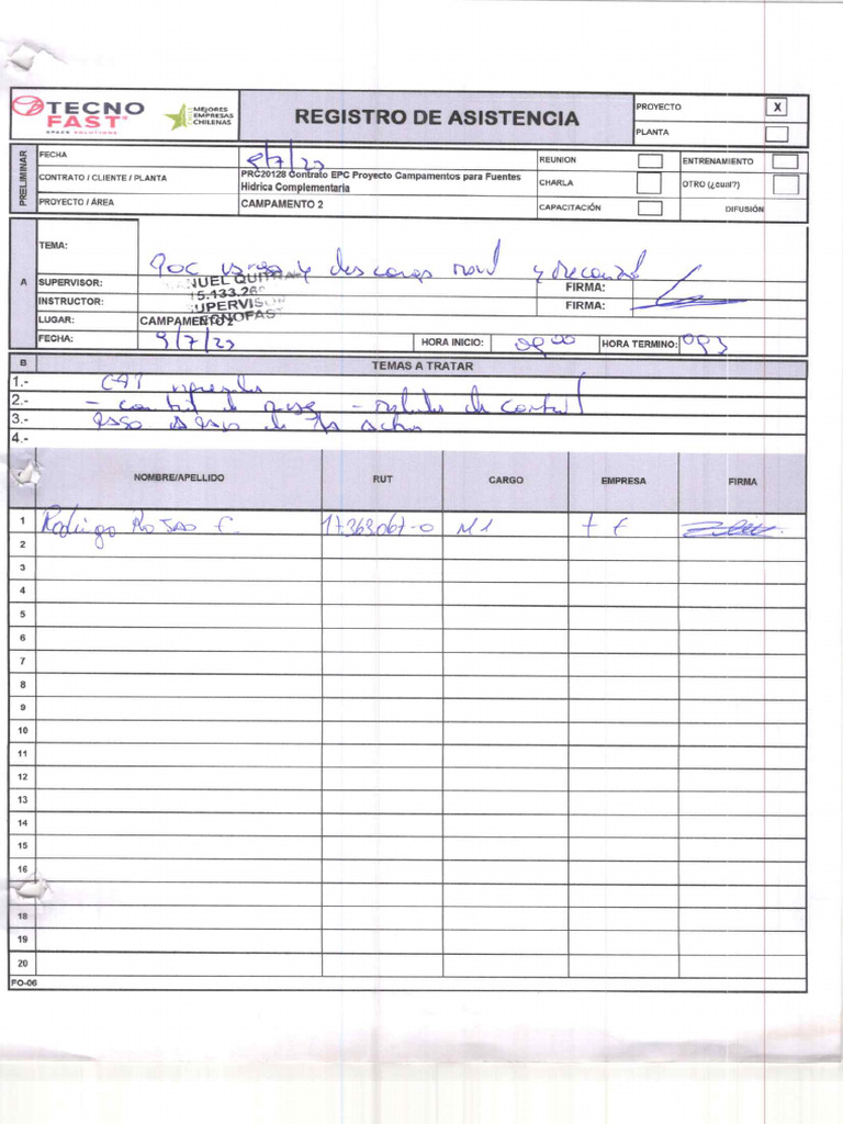 Procedimiento Carga Y Descarga Manual Y Mecanizada Pdf