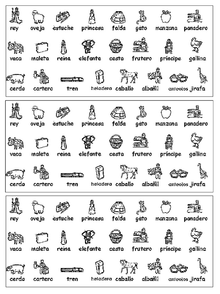 Actividad para Clasificar Sustantivos X 3 | PDF