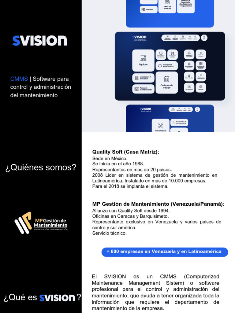 Información SVISION On Premises | PDF | Usuario (informática ...
