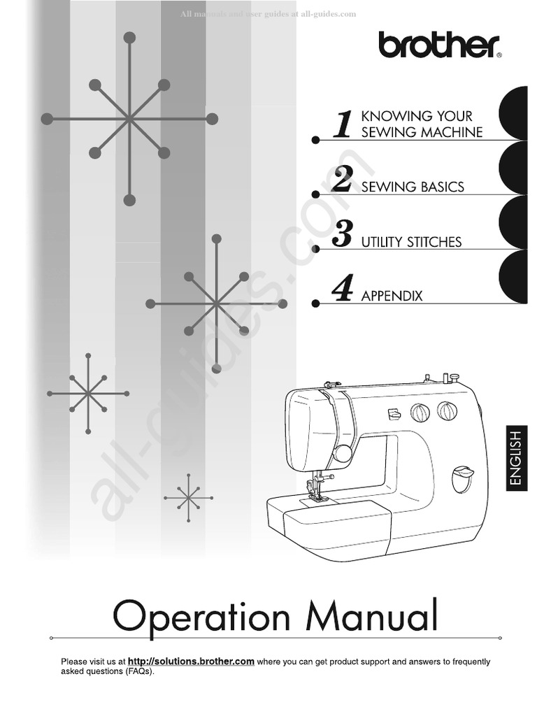 Brother LS2250PRW | PDF | Sewing Machine | Sewing