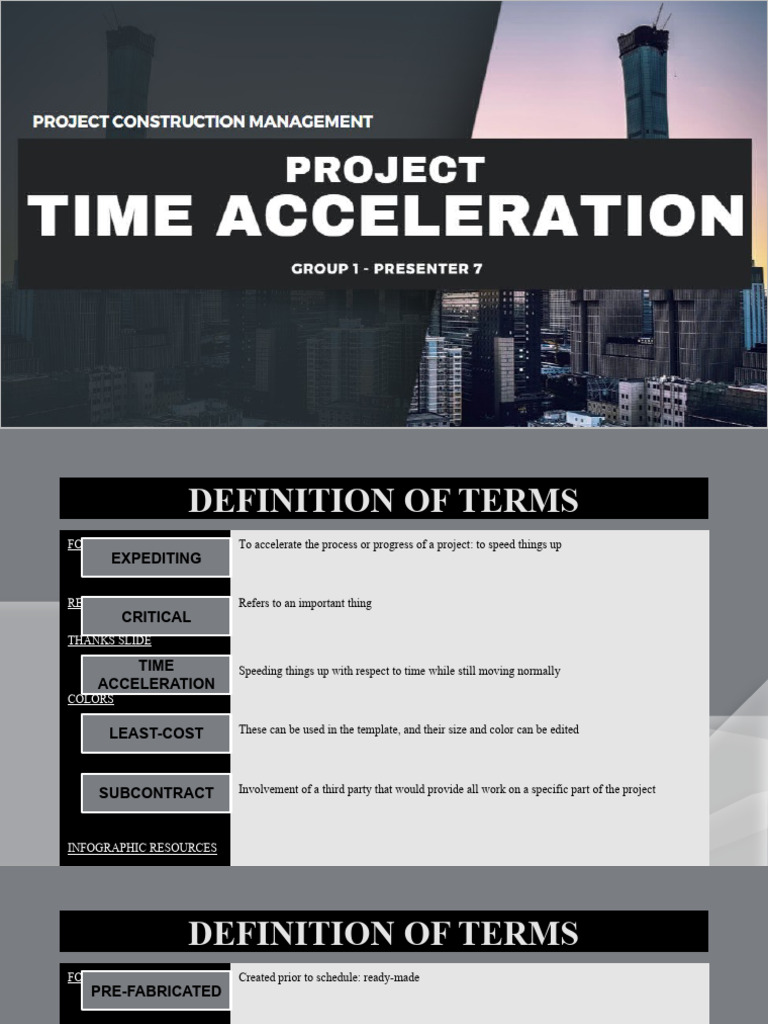 Project Time ACceleration | PDF | Labour Economics | Building ...