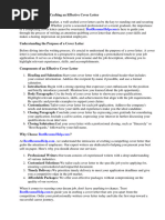 Cover Letter For Elsevier Journal Sample | PDF | Academic Journal | Editing