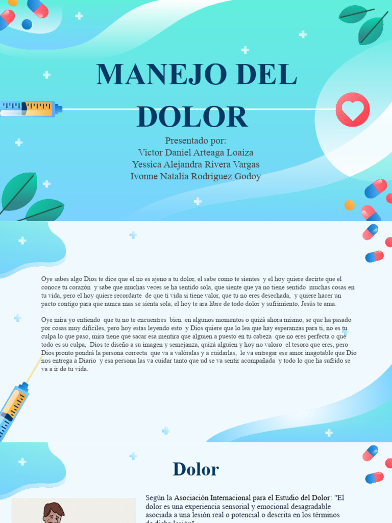1 Manejo Del Dolor - 3 | PDF | Dolor | Cannabis (Droga)