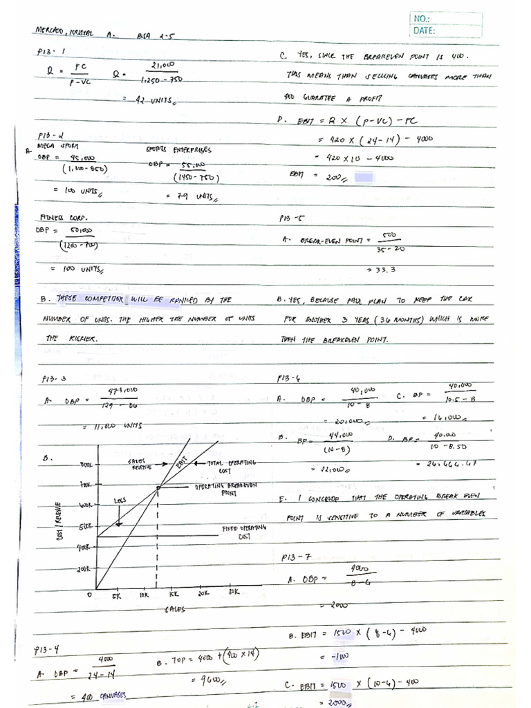 Gitman Solution Unit 13 | PDF