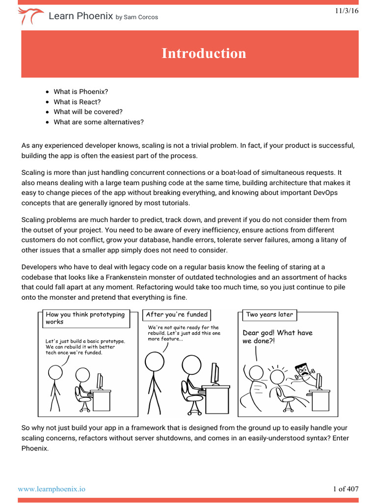 Learn Phoenix Free v0.13.13 | PDF | Version Control | Document Object Model