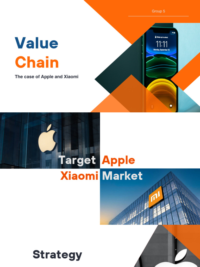 GROUP 5 - Value Chain Analysis | PDF | Apple Inc. | Xiaomi