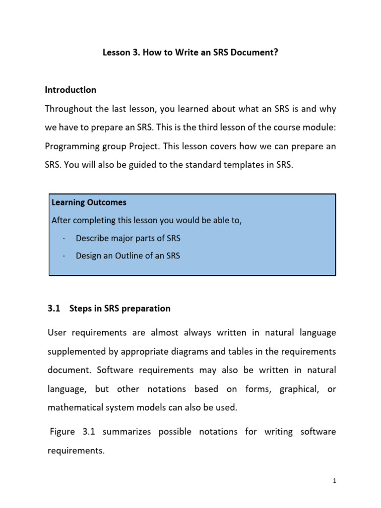 How to Write an SRS Document | PDF | Interface (Computing) | System