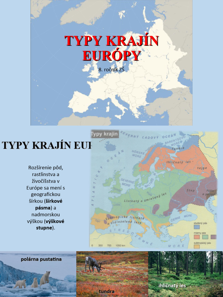 Typy Krajín Európy Geg 8 | PDF
