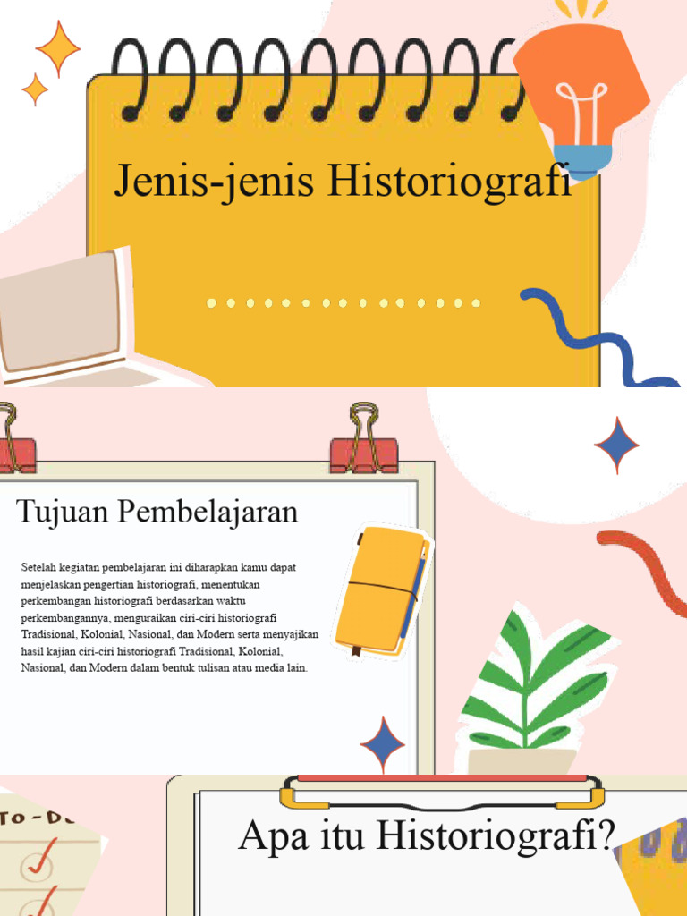 Jenis-Jenis Historiografi Sejarah | PDF
