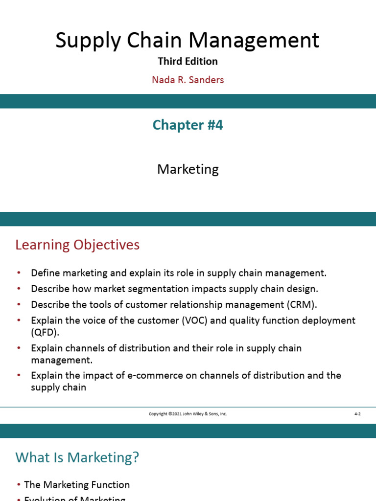 ch04.pptx | PDF | Marketing | Customer