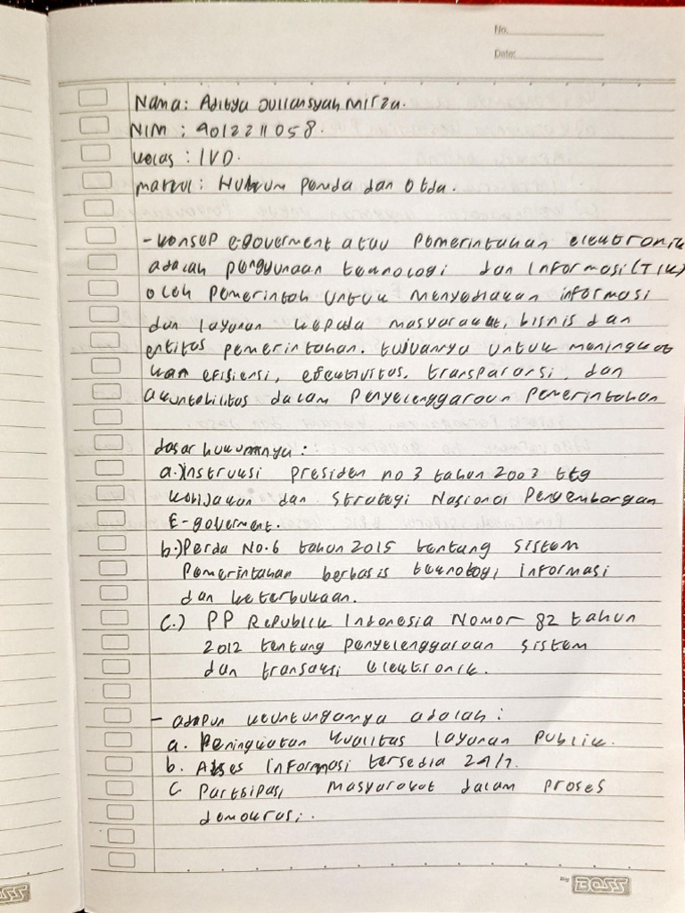 Hukum Pemda Aditya Juliansyah Mirza | PDF