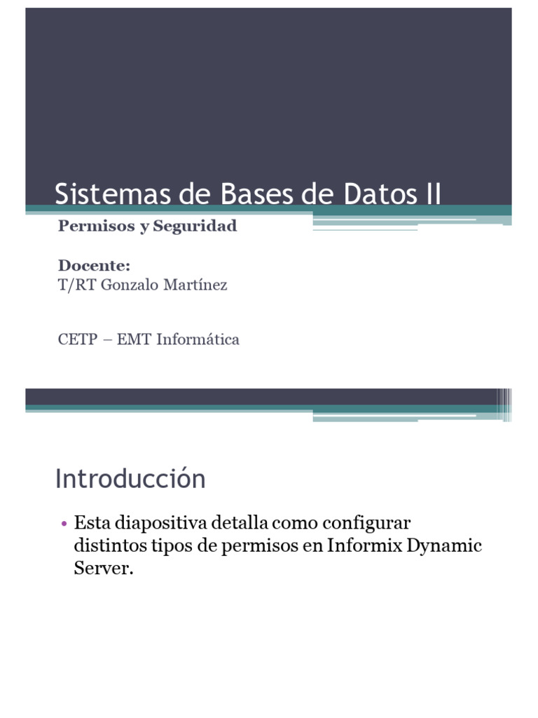 Permisos Pdf Informática Software