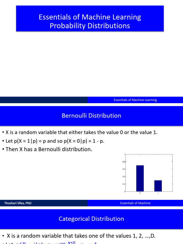 Essentials of Machine Learning - Lesson 3 | PDF | Normal Distribution ...
