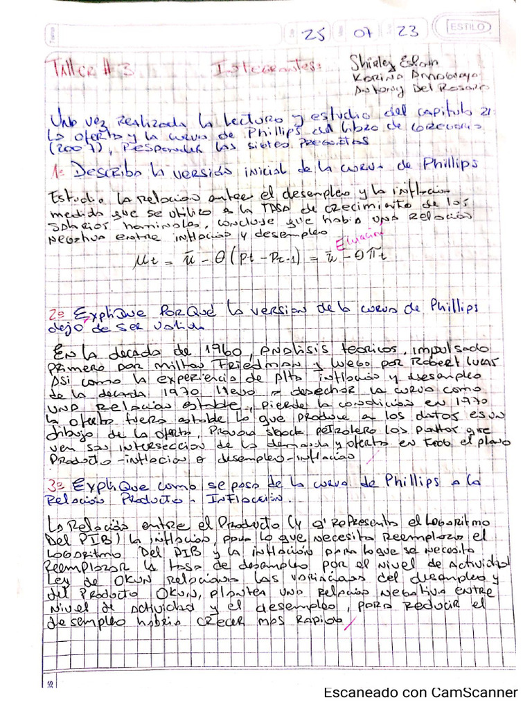 Macro Iv Taller 3 Pdf