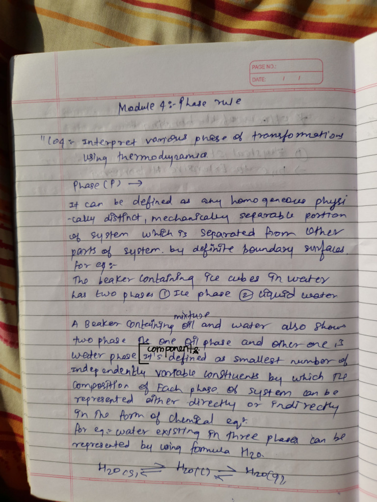 Phase Rule Sir | PDF