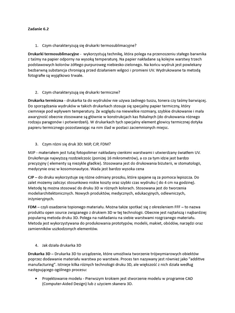 Zadanie 6.2 - (Poprawa) | PDF