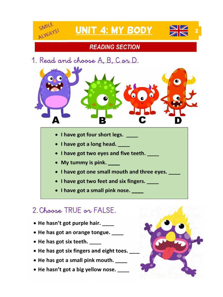 Fichas Ingles 3 | PDF