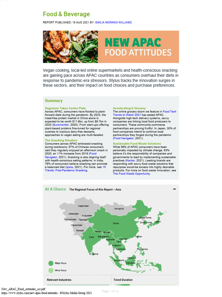New AAC Fod Attitues-Compressed | PDF | Veganism | Chinese Cuisine