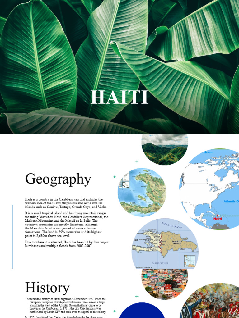 Overview of Haiti: Geography and Tourism | PDF | Haiti | North America