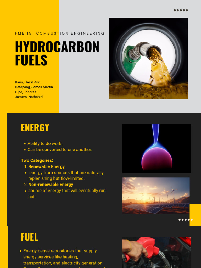 Hydrocarbon Fuels | PDF | Hydrocarbons | Fuels