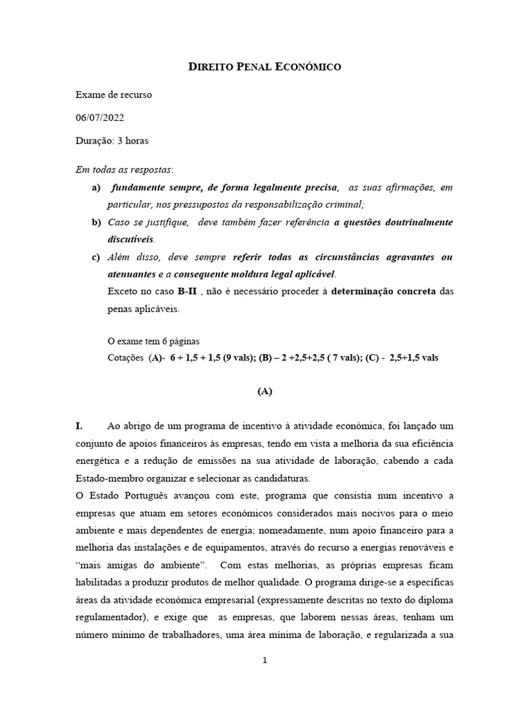 Exame 2022 ER - FINAL DPE | PDF | Crimes | Crime e Violência