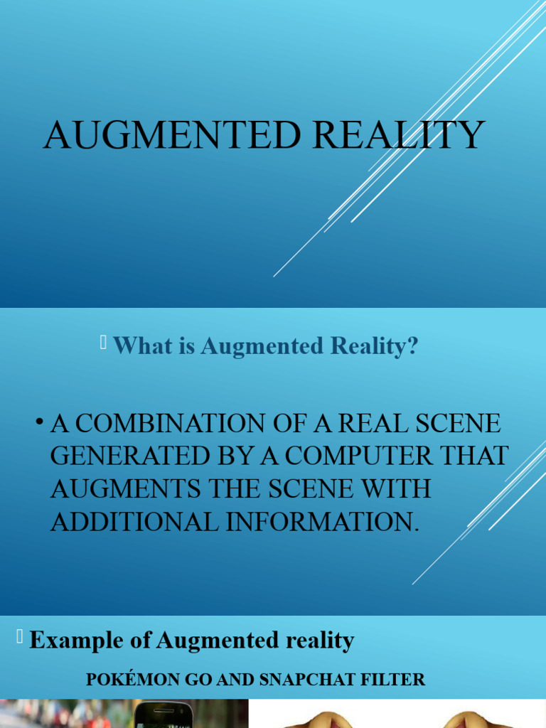 Augmented Reality and Blockchain Explained | PDF | Art | Technology ...